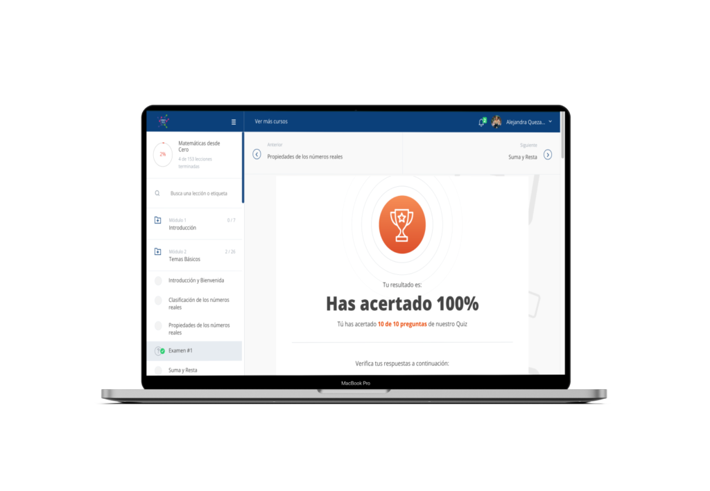 Curso Matemáticas – Modo Academy Online